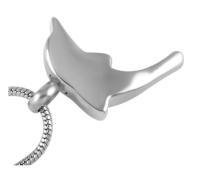 China Dolphin Urn Ash Pendant Charm Necklace Keepsake for Stainless Steel Cremation Jewelry for sale