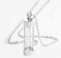 China Stainless Steel Eternity Memory Hourglass Urn Necklace for Pet/Human A Loving Tribute for sale