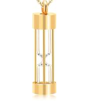 China Stainless Steel Eternity Memory Hourglass Urn Necklace for Pet/Human A Loving Tribute for sale