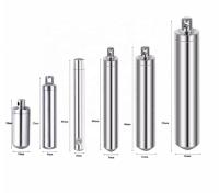 China Stainless Steel Perfume Holder Bullet Cylinder Ashes Urn Pendant Angel Wing Charm Necklace Jewelry 6 Sizes for sale