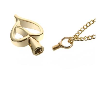 China OEM/ODM Stainless Steel Love Heart Necklace Cremation Ashes Urn Pendant for Men Women for sale