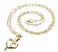 China OEM/ODM Stainless Steel Love Heart Necklace Cremation Ashes Urn Pendant for Men Women for sale