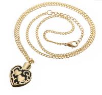 China OEM/ODM Stainless Steel Love Heart Necklace Cremation Ashes Urn Pendant for Men Women for sale