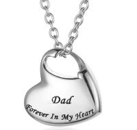 China Gift Heart Locket Necklace Small Stainless Steel Jewelry for Picture Keepsake Pendant for sale