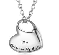 China Gift Heart Locket Necklace Small Stainless Steel Jewelry for Picture Keepsake Pendant for sale