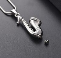 China Saxophone Pendant Necklace A Beautiful Memorial for Loved Ones for sale