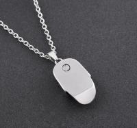 China Cool Star Skull Cremation Necklace For Ashes Locket Mini Memorial Urn Jewelry Keepsake Ideal Gift for Men for sale