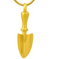 China Shovel Shape Stainless Steel Cremation Necklace for Ashes CLASSIC Style Keepsake Pendant for sale