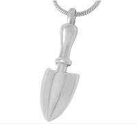 China Shovel Shape Stainless Steel Cremation Necklace for Ashes CLASSIC Style Keepsake Pendant for sale