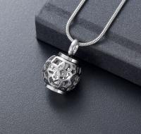 China Excellent Ash Holder Keepsake Pendant Locket For Ashes Funeral Memorial Urn Necklace for sale