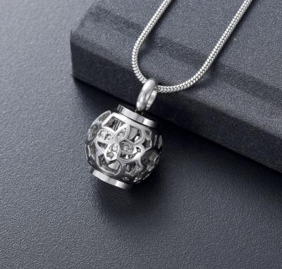 China Excellent Ash Holder Keepsake Pendant Locket For Ashes Funeral Memorial Urn Necklace for sale