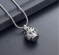 China Excellent Ash Holder Keepsake Pendant Locket For Ashes Funeral Memorial Urn Necklace for sale