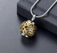 China Excellent Ash Holder Keepsake Pendant Locket For Ashes Funeral Memorial Urn Necklace for sale