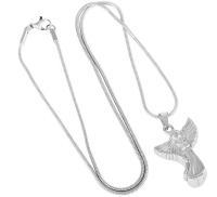 China Stainless Steel Lovely Fairy Urn Necklace for Ashes Cremation Pendant Memorial Jewellery for sale