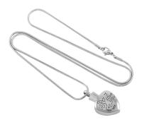 China Excellent Memorial Ashes Keepsake Urn Jewelry Pendant with I Love You Heart Design for sale