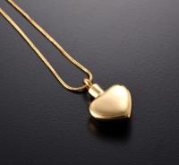 China Men's Angel Wing In Heart Urn Necklace for Ashes Cremation Free Engrave CLASSIC Style for sale