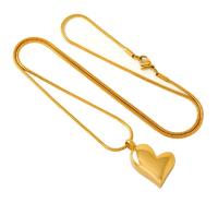 China 18K Gold Plated Cremation Jewelry For Ashes Pendant Broken Heart Keepsake Urn Necklace for sale
