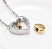 China Golden Women's Angel Wing Heart Necklace Birthstone Crystal Pendant for Elegant Style for sale