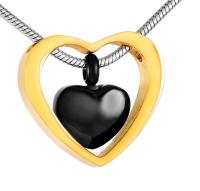 China Golden Women's Angel Wing Heart Necklace Birthstone Crystal Pendant for Elegant Style for sale