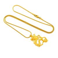 China Sample Making Never Fade Dragon Necklace Memorial Pendant Cremation Jewelry Urns For Ashes Keepsake Necklace Men Charms for sale
