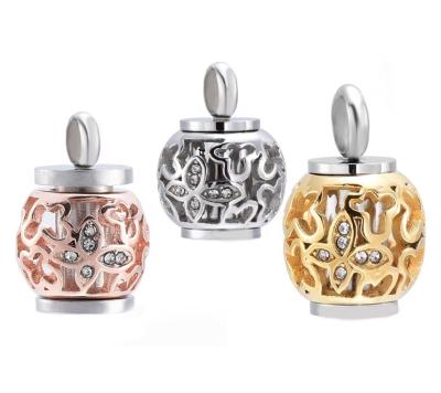 China Gold and Rose Gold Charm Pendants Beautiful Butterfly Ashes Keepsake for Gift Occasion for sale