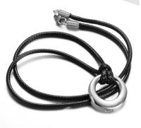 China CNC Inlay Technology Stainless Steel Cremation Jewelry Urn Necklace for Ashes No Fade for sale