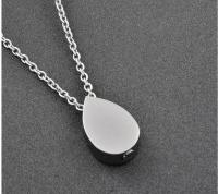 China Excellent Teardrop Shape Tree of Life Cremation Urn Necklace for Keepsake Jewelry Sale for sale