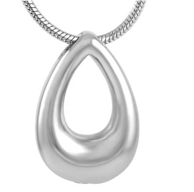 China Picture-Perfect Clear Hollow Stainless Steel Pendant Necklace for Cremation Souvenirs for sale