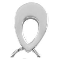 China Picture-Perfect Clear Hollow Stainless Steel Pendant Necklace for Cremation Souvenirs for sale