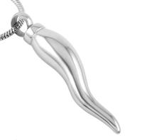 China Stainless Steel Necklace for Women Cute Chili Pendant Ashes Holder and Elegant Gifts for sale