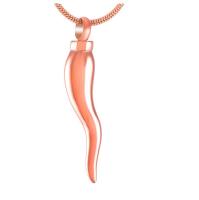 China Stainless Steel Necklace for Women Cute Chili Pendant Ashes Holder and Elegant Gifts for sale