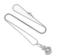 China Stainless Steel Mini Heart Necklace Crystal Vase Pendant for Cremation Ashes Keepsake for sale