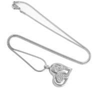 China Stainless Steel Butterfly Heart Cremation Ashes Urn Necklace for Women-Shape/Pattern for sale