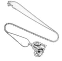 China Stainless Steel Butterfly Heart Cremation Ashes Urn Necklace for Women-Shape/Pattern for sale