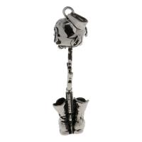 China Stainless Steel Vintage Helmet Boots Rifle Cremation Urn Pendant Necklace Ash Into Jewellery Gift for sale