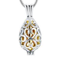 China Stainless Steel Necklace Fashionable Cremation Urn Keepsake Jewelry for Men and Women for sale