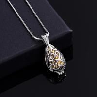 China Stainless Steel Necklace Fashionable Cremation Urn Keepsake Jewelry for Men and Women for sale