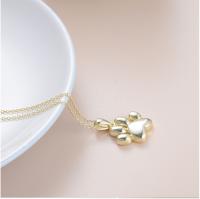 China Gift 925 Sterling Silver Paw Cremation Pendant Cremation Jewelry for sale