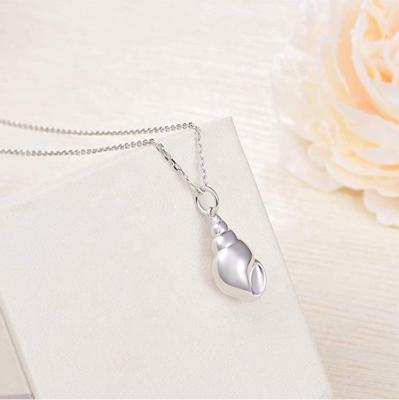 China 925 Sterling Silver Snail Cremation Pendant Crafted with Care and Attention to Detail for sale
