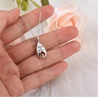 China Jewelry Type Pendants or Charms 925 Sterling Silver Waterdrop Cremation Pendant for sale