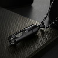 China Silver Plated Open Perfume Bottle Cylinder Pendant Necklace for Men Women Ashes Casket for sale