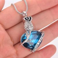 China Heart Shape Cremation Jewelry Keepsake Holder Necklace Stainless Steel Urn for Ashes for sale