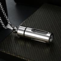 China Jewelry Type Pendants or Charms Unisex Memorial Keepsake Cremation Glass Urn Necklace for sale