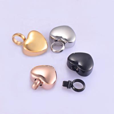 China Charm Pendants Type Stainless Steel Heart Locket for Memorial Ashes Urn Necklace/Bracelet for sale