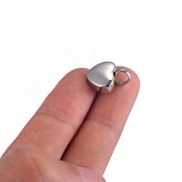 China Charm Pendants Type Stainless Steel Heart Locket for Memorial Ashes Urn Necklace/Bracelet for sale