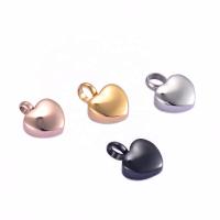 China Charm Pendants Type Stainless Steel Heart Locket for Memorial Ashes Urn Necklace/Bracelet for sale