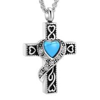 China Jewelry Type Pendants or Charms Stainless Steel Memorial Urn Necklace for Ashes of Loved One for sale