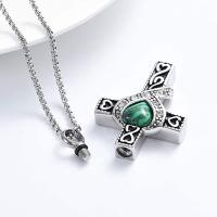 China Jewelry Type Pendants or Charms Stainless Steel Memorial Urn Necklace for Ashes of Loved One for sale