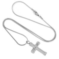 China Women's Gold Personalized Cross Pendant Necklace For Ashes Urn Cremation Jewelry for sale