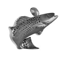 China 4 Colors Fish Cremation Jewelry for Ashes Excellent Stainless Steel Keepsake Necklace for sale